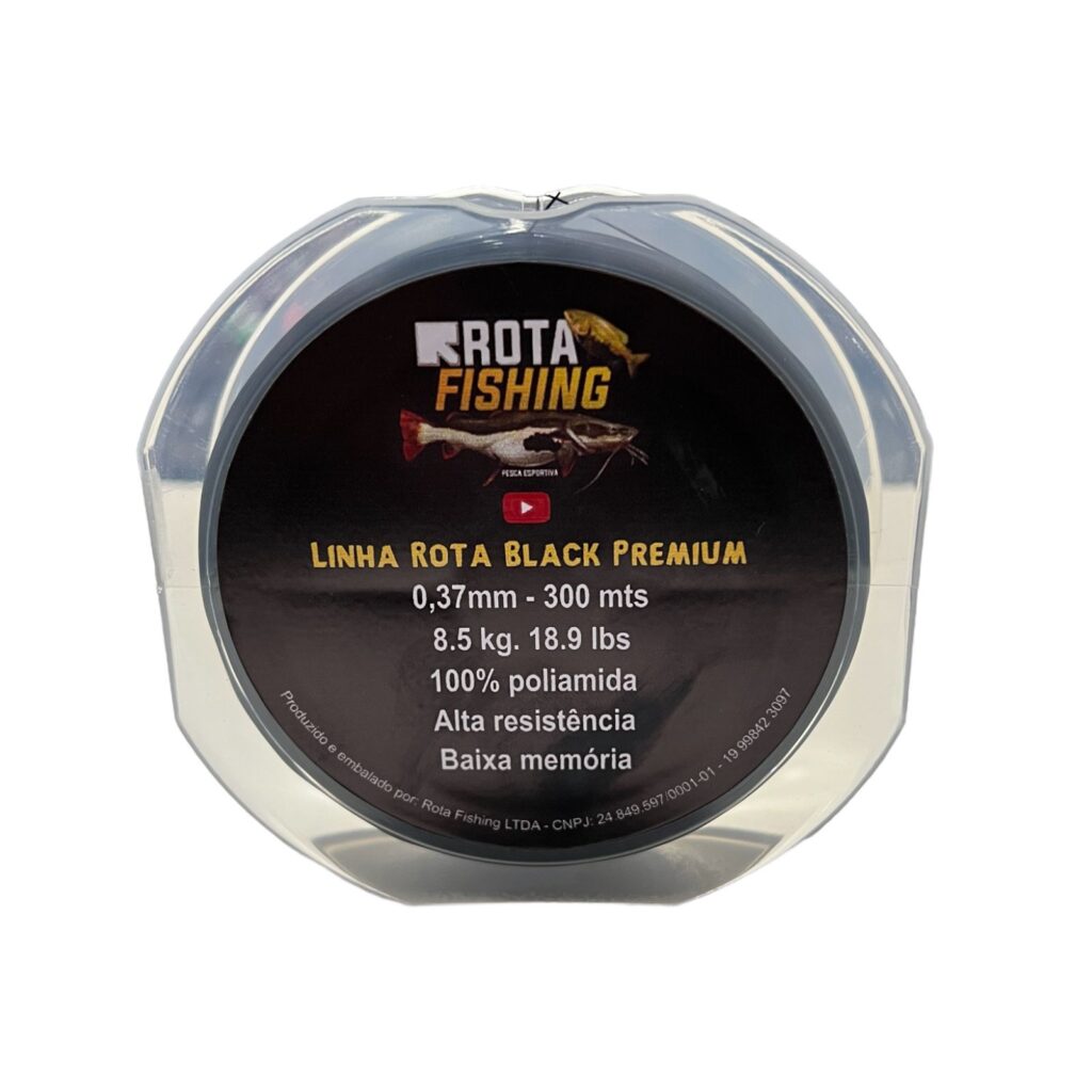 Linha Rota Black Premiun 0.37 | Rota Fishing