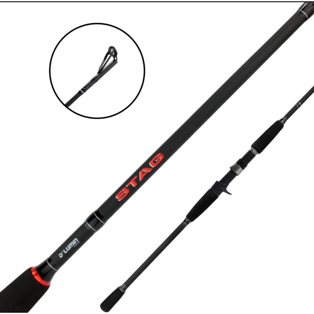 VARA CARRETILHA STAG 2.40 DEYU | Rota Fishing